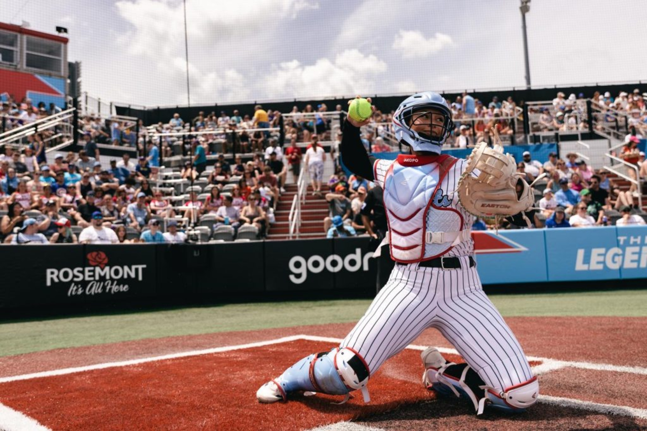 Mary Iakopo is breaking through at the plate