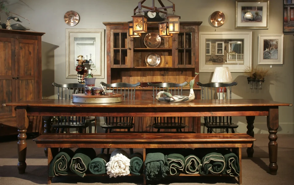 Rustic furniture ideas to warm your home