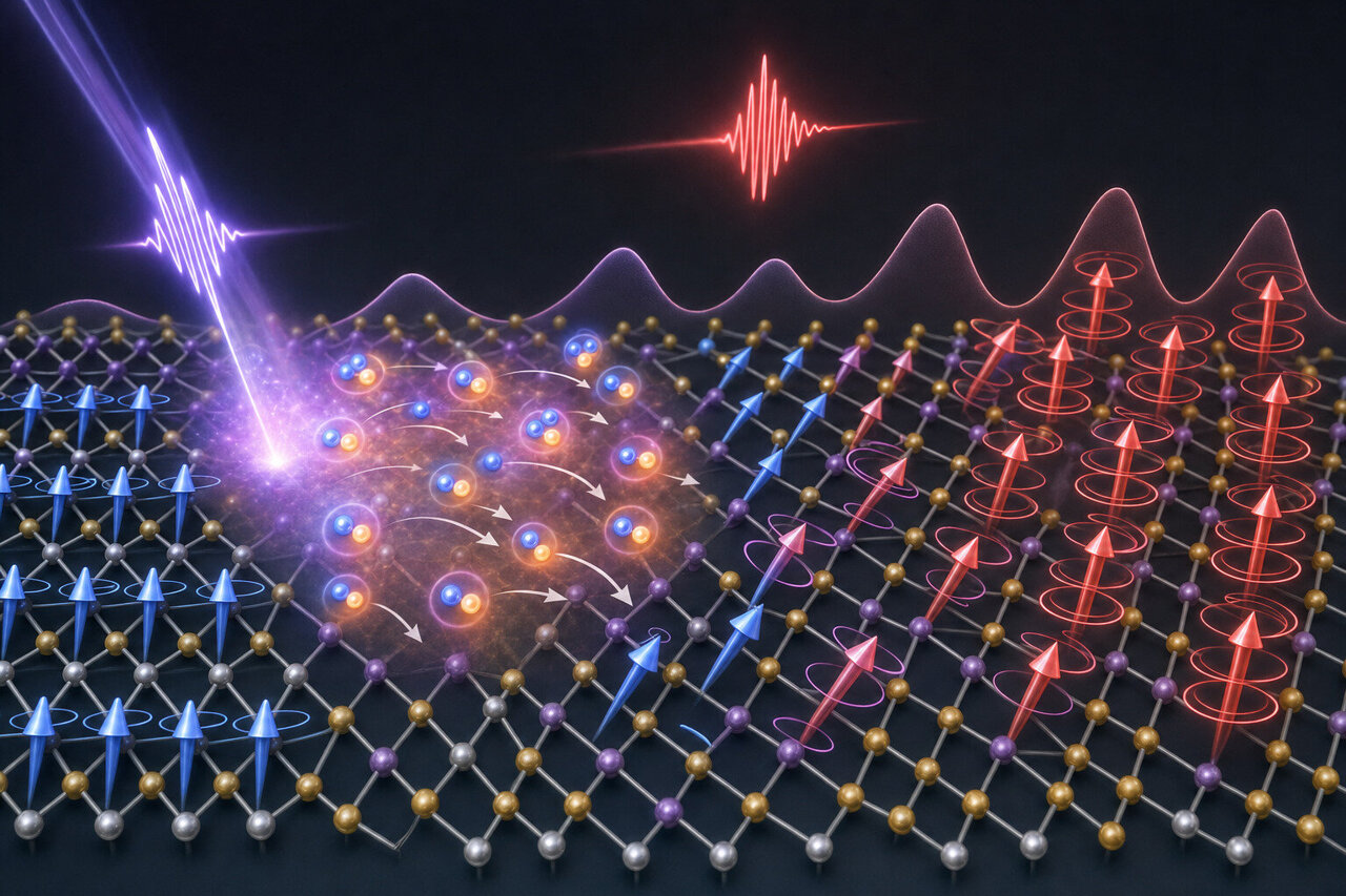 How to train your magnet: Excitons as a new knob for magnetic control