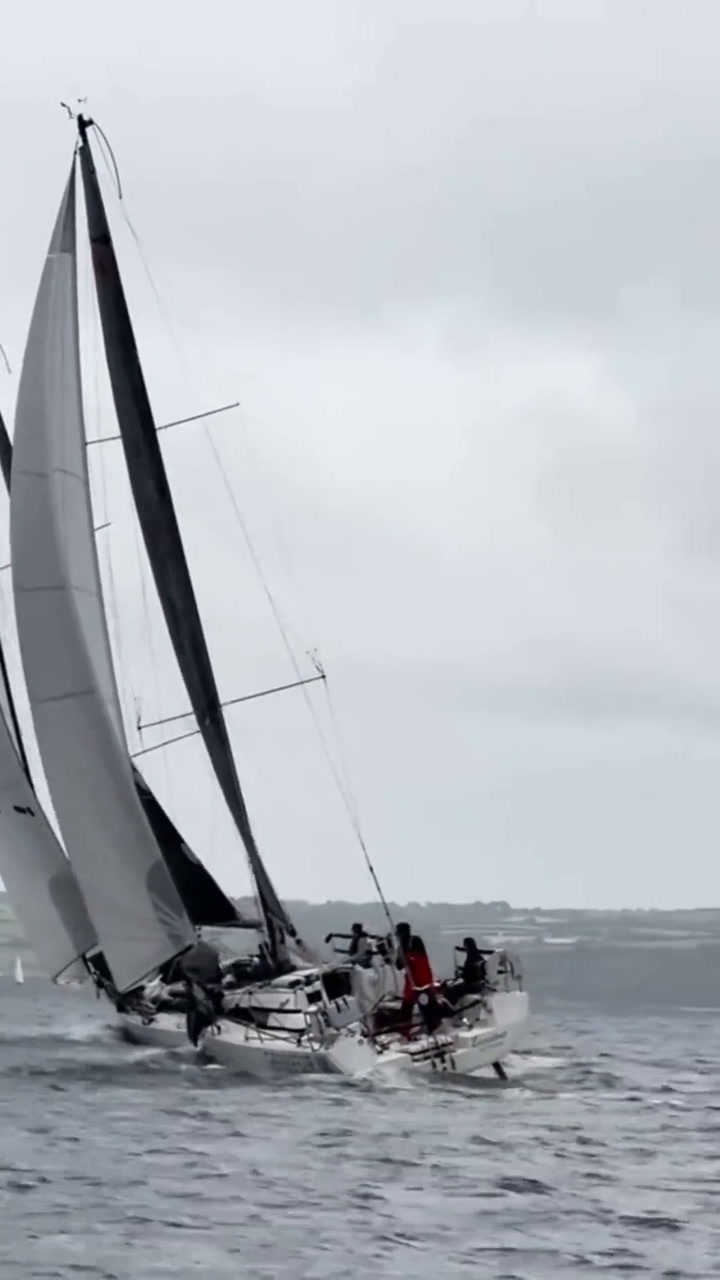 Scenes from the Yachting Monthly Celtic Triangle Race's start