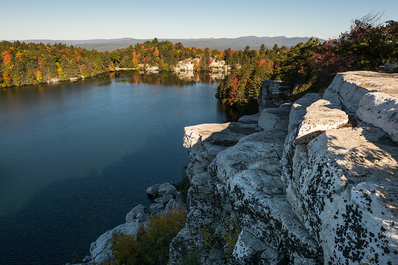 The Shawangunk Ridge hides ice caves, 60-foot waterfalls, and lakes the ...