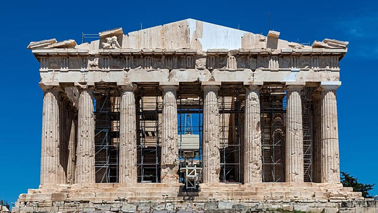 Keeping up appearances: Greece reveals Parthenon façade after 220 years