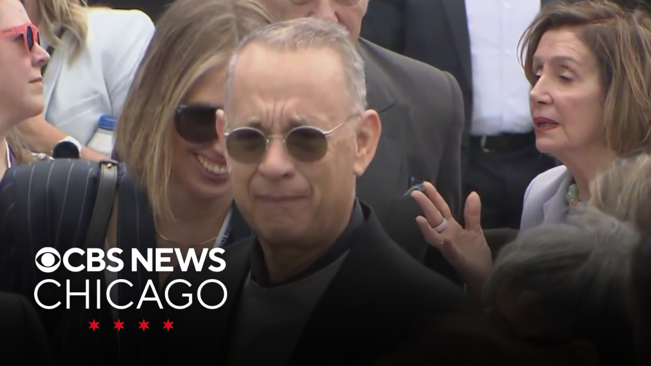 Tom Hanks, Steven Spielberg spotted at Obama Center opening ceremony