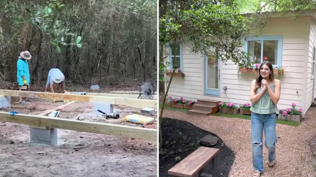 Gen Z woman leaves apartment, builds a 300-square-foot tiny home on her ...
