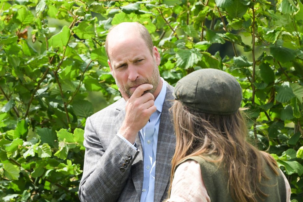 Prince William tours pioneering carbon-negative farm