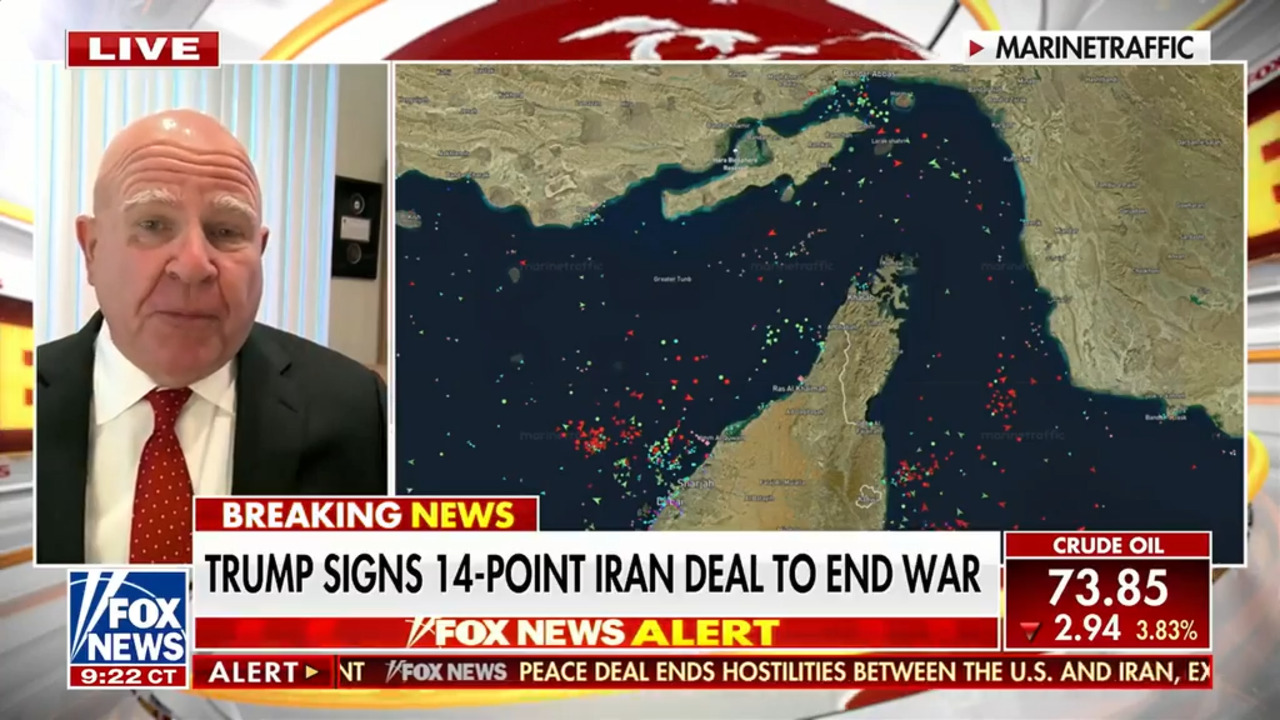 HR McMaster warns against Trump's Iran deal, citing risks to region