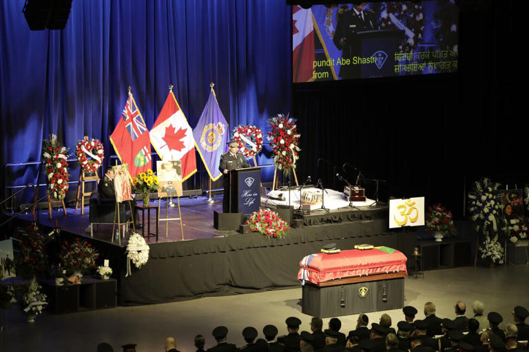 Brampton OPP officer fatally struck in northern Ontario remembered as ...