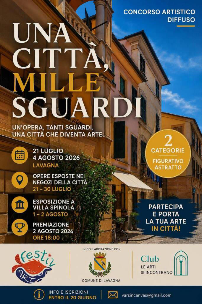 Lavagna: “Una città mille sguardi”, ancora aperte le iscrizioni per il ...