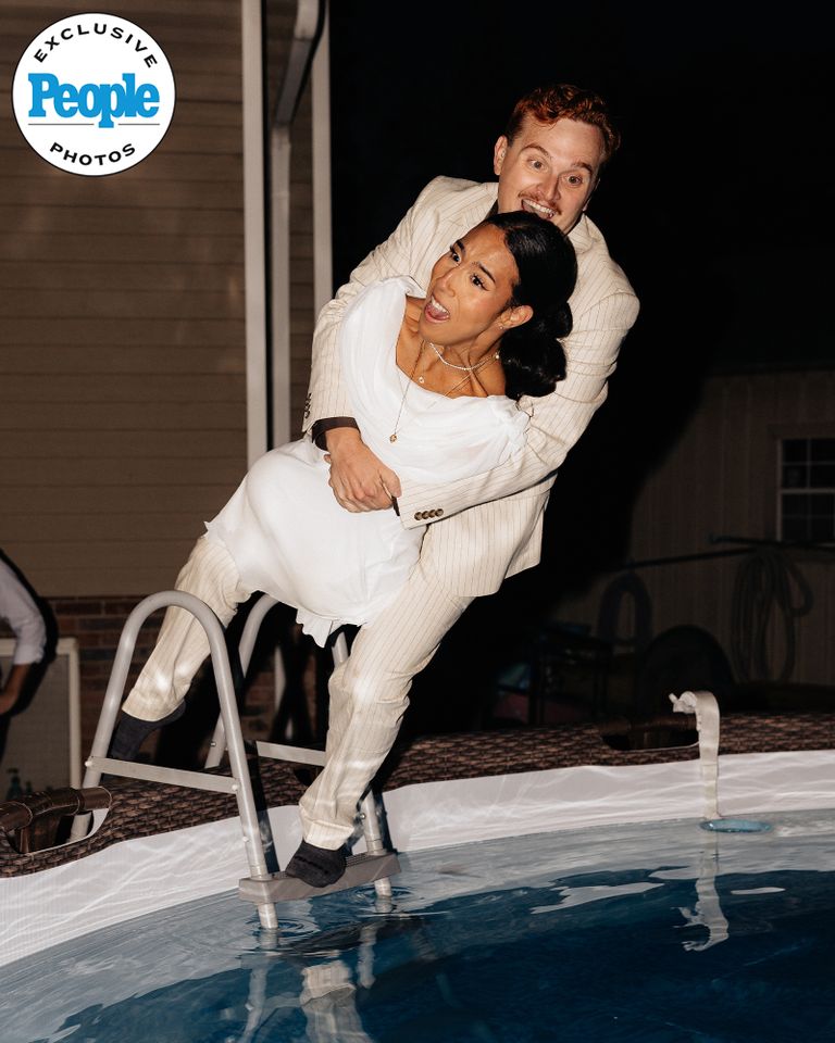 Transgender beauty influencer Briel Adams-Wheatley and husband Adam ...