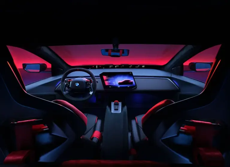 BMW unveils its first fully electric performance sedan at Le Mans, the ...