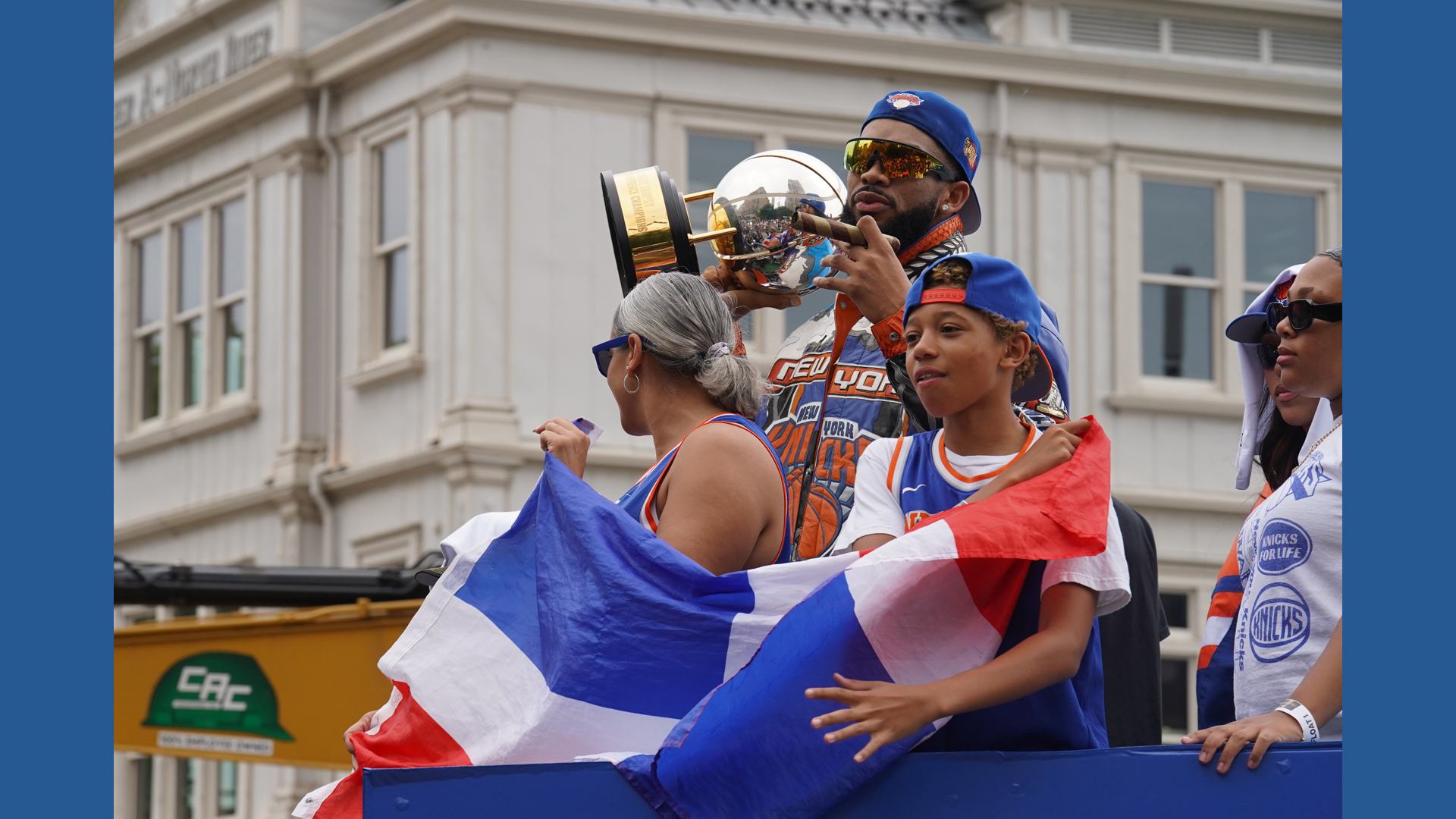 New York Knicks parade celebrations light up the streets of New York City