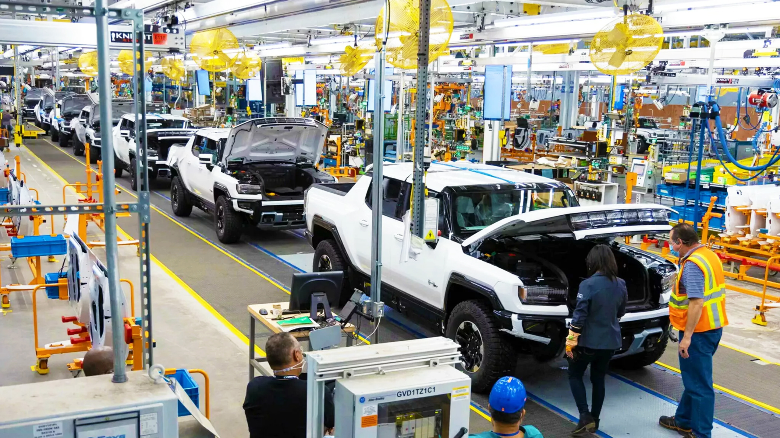 GM added 50 'cobots' to a plant where it just laid off over 1,000 workers