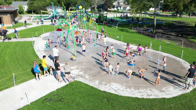 Why Bondurant’s splash pad stays open during a lawn watering ban