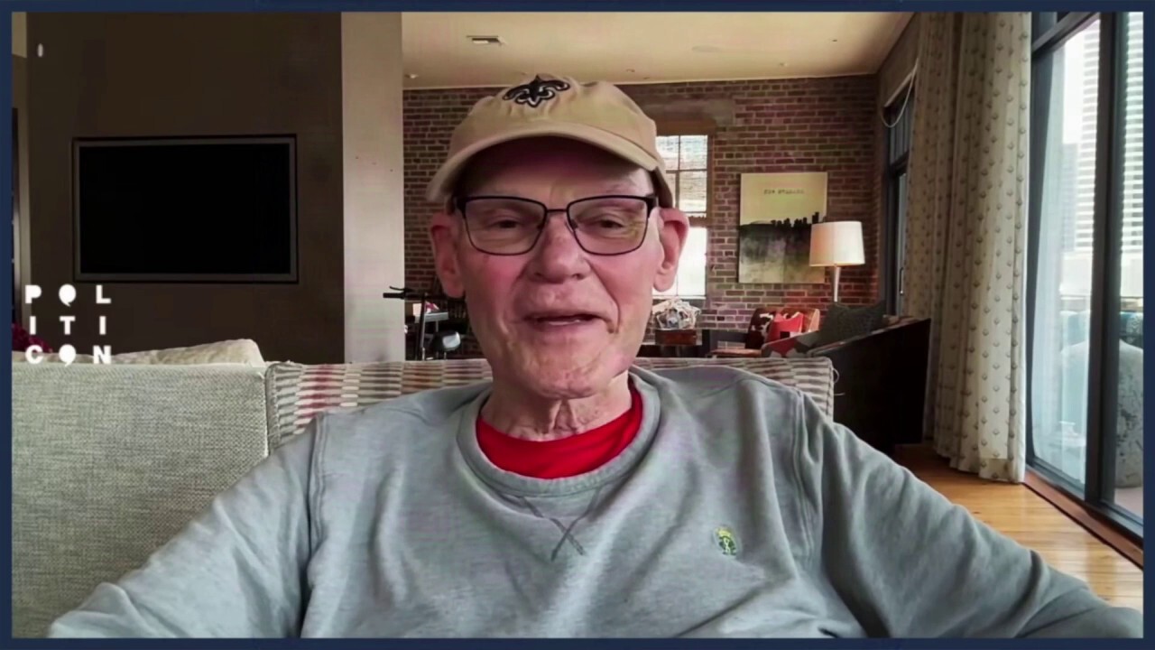 James Carville won't back down after forecasting Trump will leave ...