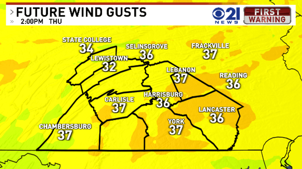 An unusually windy June day