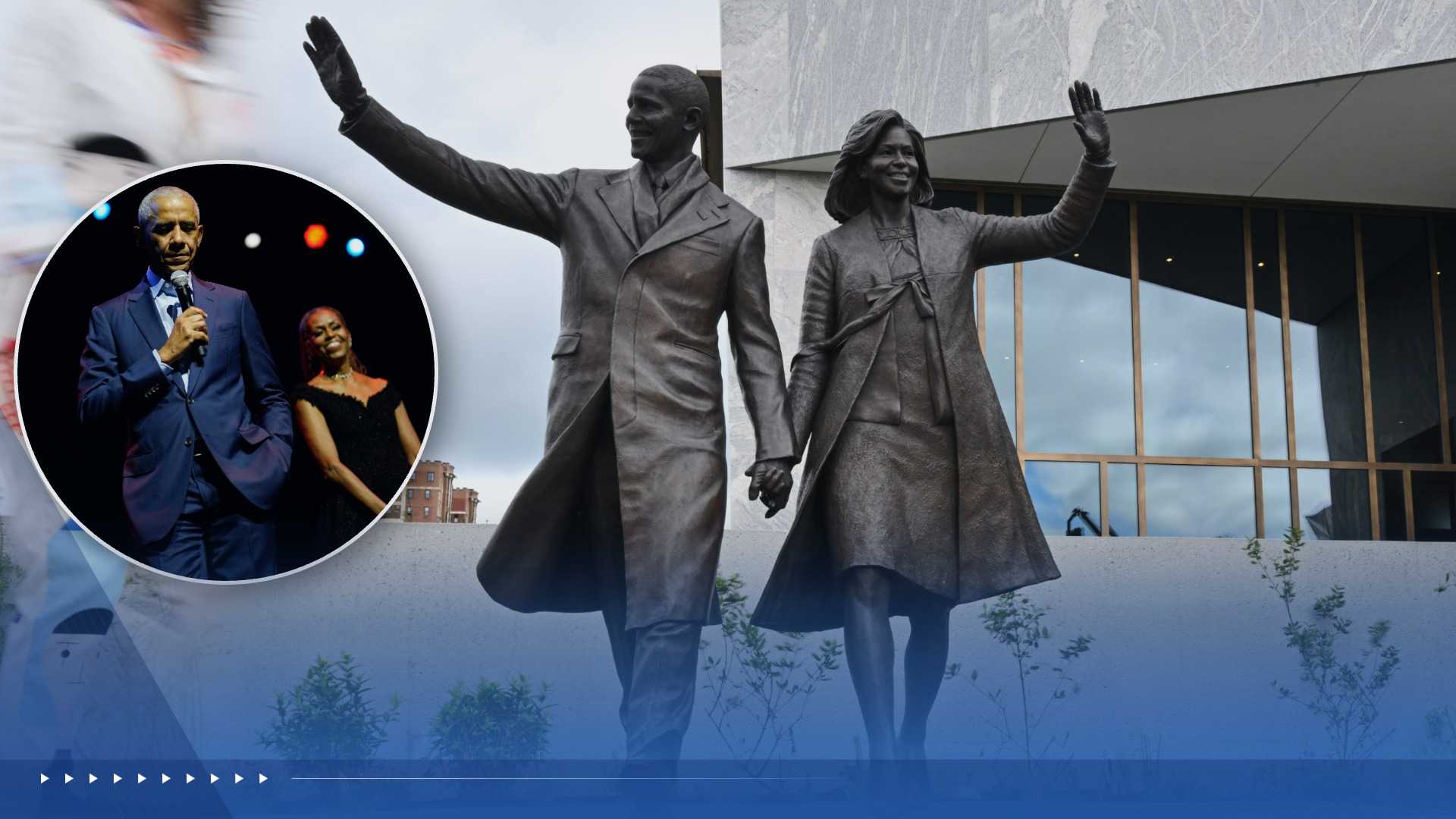 Obama Center's opening draws former presidents, music legends and A ...