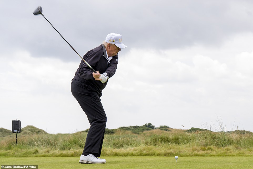 Trump slams plan to cut golf ball distance by 20 yards