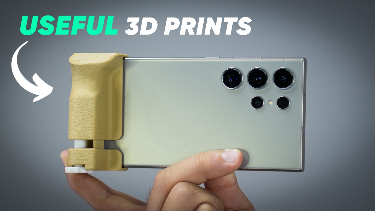 Useful 3D printing ideas you can try at home