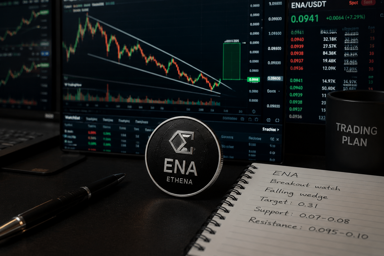 ENA price jumps 26% as Ethena’s $250 million STAC plan fuels breakout buzz