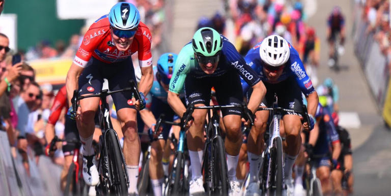 Extreme hitte teistert koninginnenrit Baloise Belgium Tour
