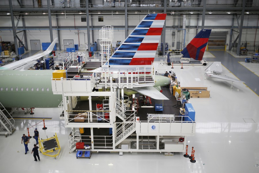 Person experienced medical emergency inside American Airlines hangar at ...