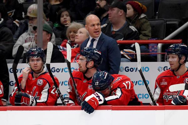 Capitals sign coach Spencer Carbery to multiyear extension