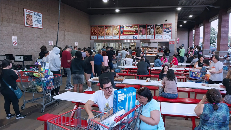 How a single hot dog cart turned into Costco's iconic food court