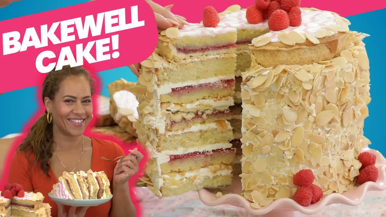 Ultimate Bakewell tart cake tutorial for all skill levels