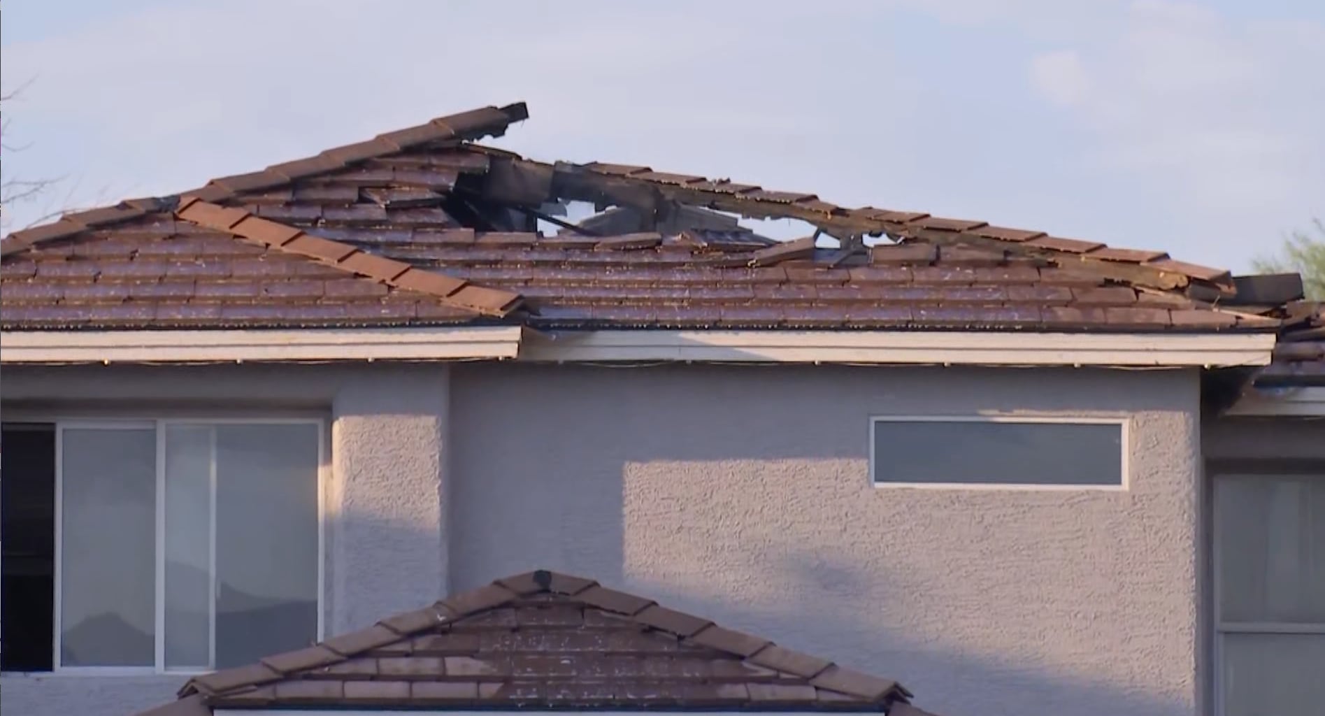 North Las Vegas firefighters respond to house fire near Gowan, MLK