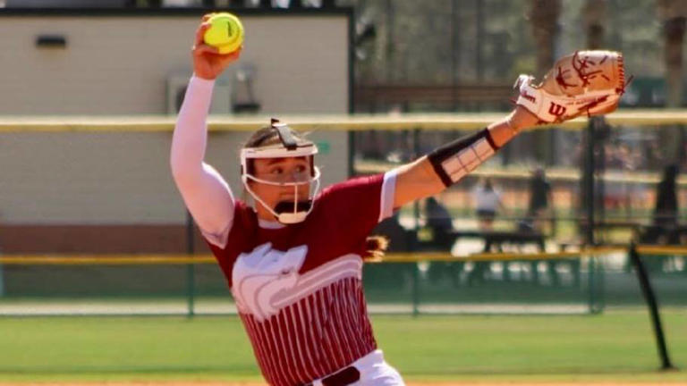 Chiles softball star Anna Kate Barber excels in circle, at plate and beyond
