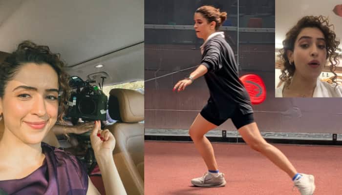 Sanya Malhotra shares unseen BTS moments from 'Sundar Poonam,' fans can ...