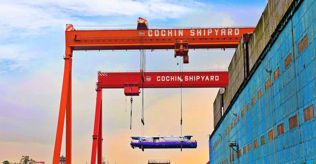 Security alert at Cochin Shipyard after pro-Pakistan writing found ...