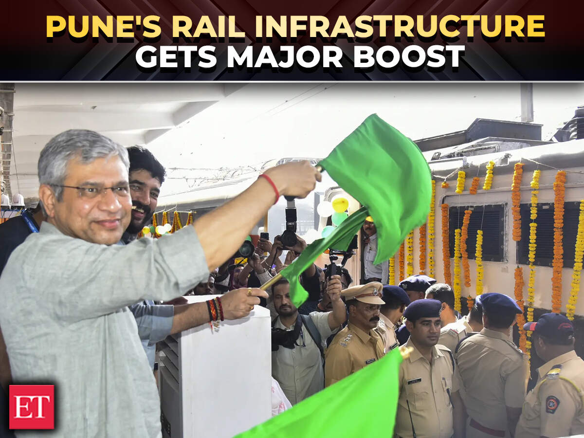 Ashwini Vaishnaw outlines massive rail upgrade for Pune, flags off Pune ...