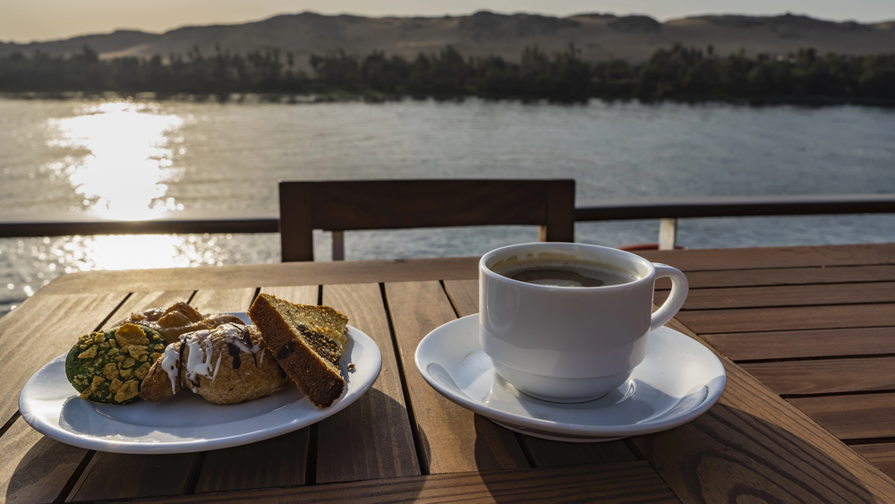 Cruise ship cafés most passengers walk right past