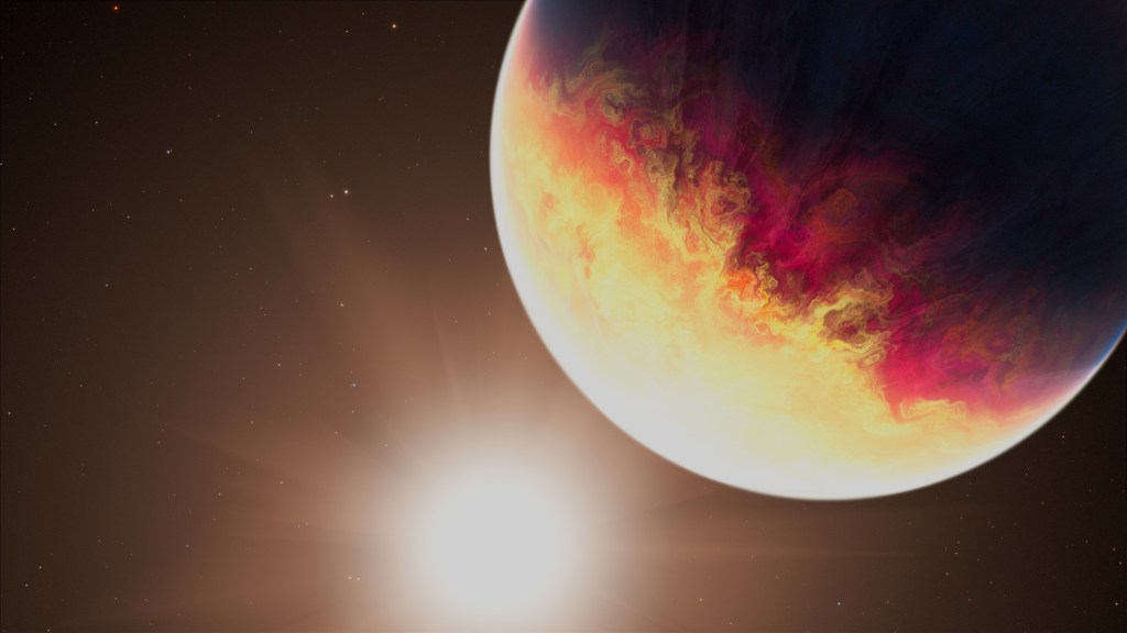 Astronomers find 'giant roasted planet' that heats up by 610°C when ...