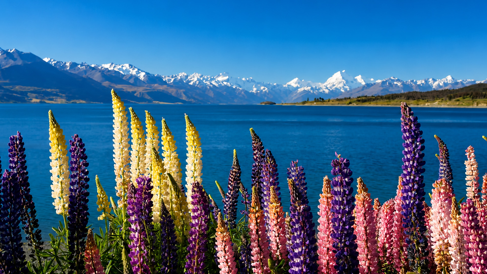 A lake known for its unexpected colors
