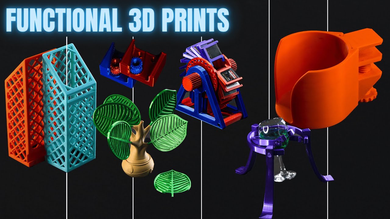 Useful 3D prints for every occasion