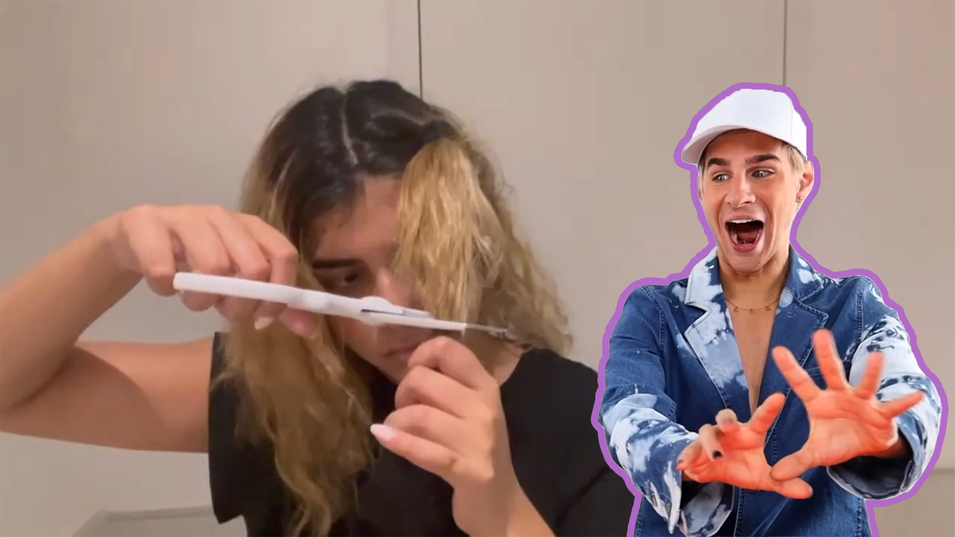 Was this 4AM DIY wolf cut actually a genius idea?