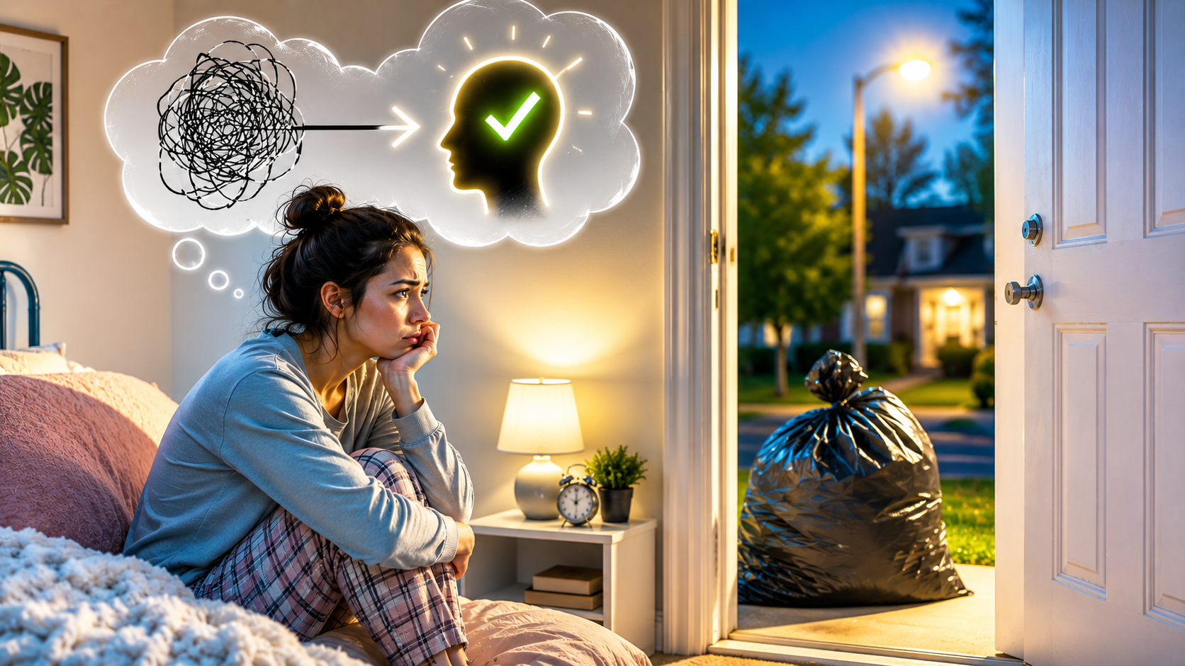 Psychology says if you can't sleep until the trash is taken out, it may ...
