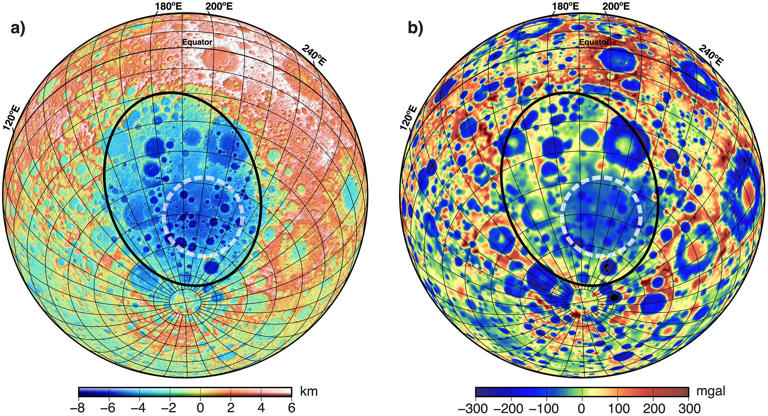 Massive underground structure discovered beneath the Moon’s South Pole ...