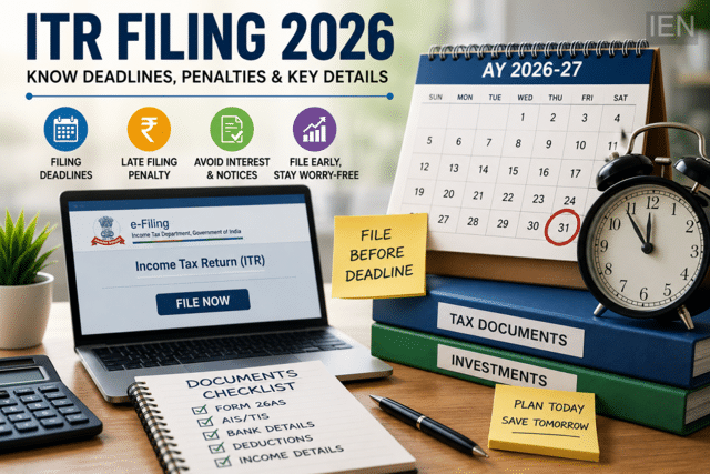 ITR filing 2026: Key deadlines, late filing penalties, and important ...