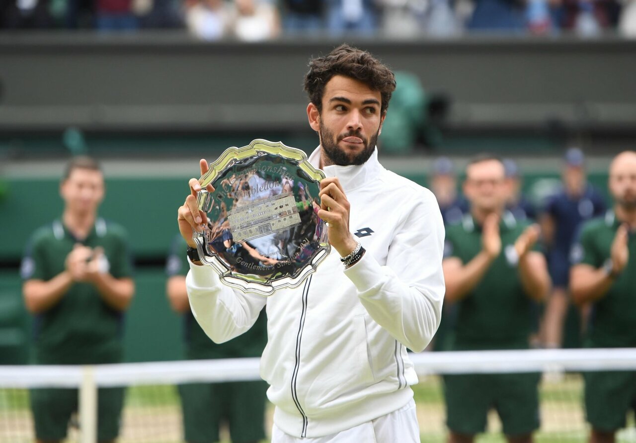 Berrettini dopo il ritiro a Parigi: «Sono pronto per Wimbledon. Il ...