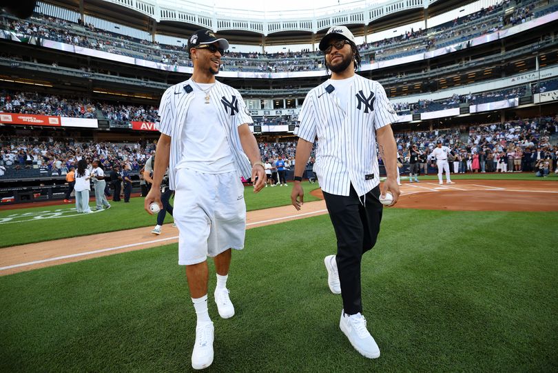 Jalen Brunson and Josh Hart keep Knicks vibes going with perfect first ...