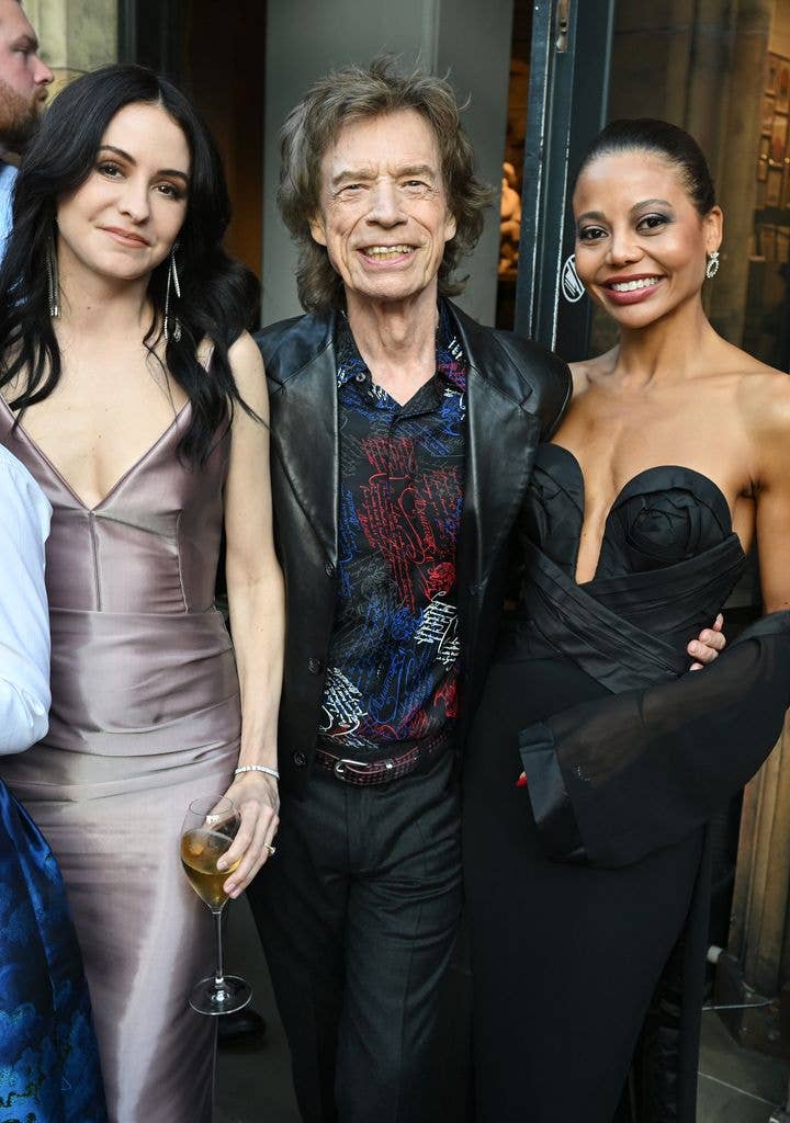 Mick Jagger's partner Melanie Hamrick, 38, wows in silky slip dress for ...
