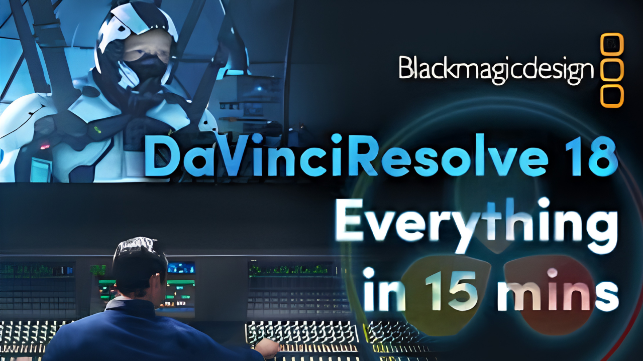 DaVinci Resolve 18 for beginners: Complete 15-minute tutorial