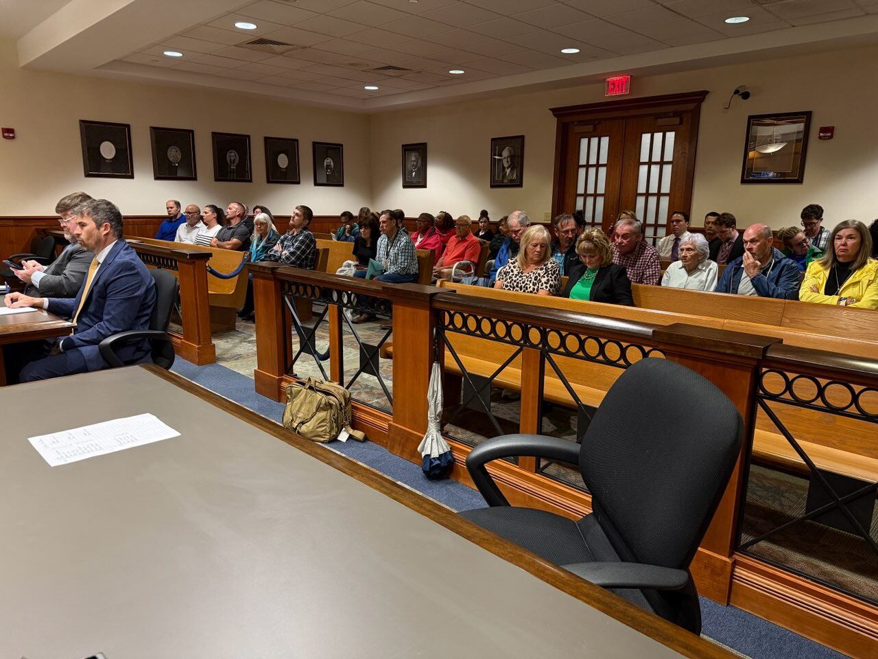 Nick Houck enters not guilty plea, appears with no attorney