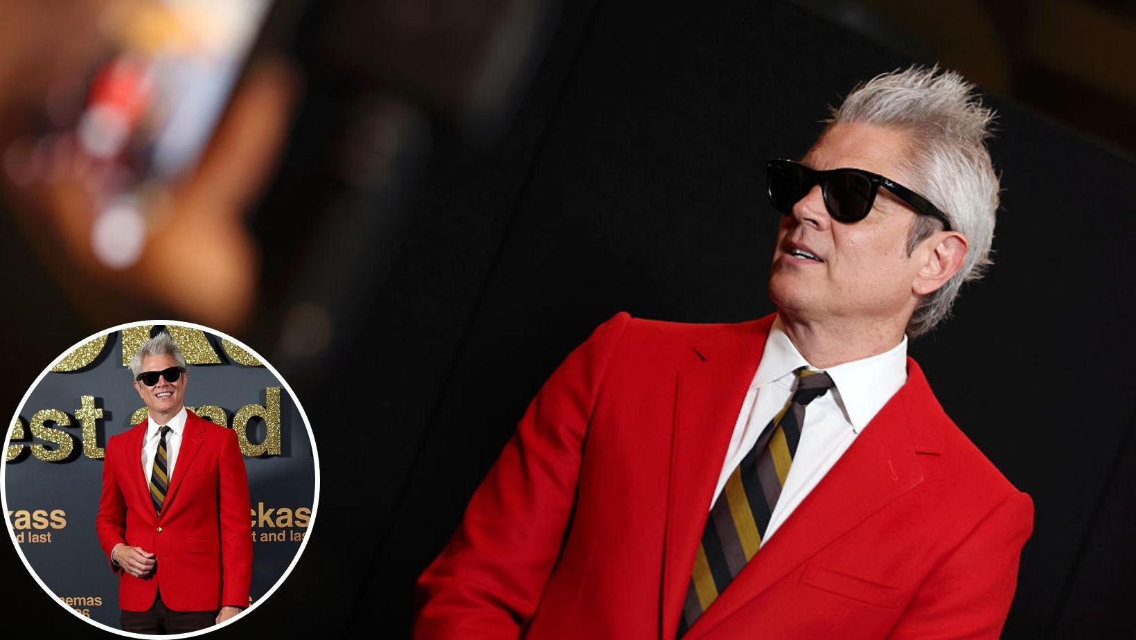 Johnny Knoxville looked dapper and in great shape at the premiere of ...