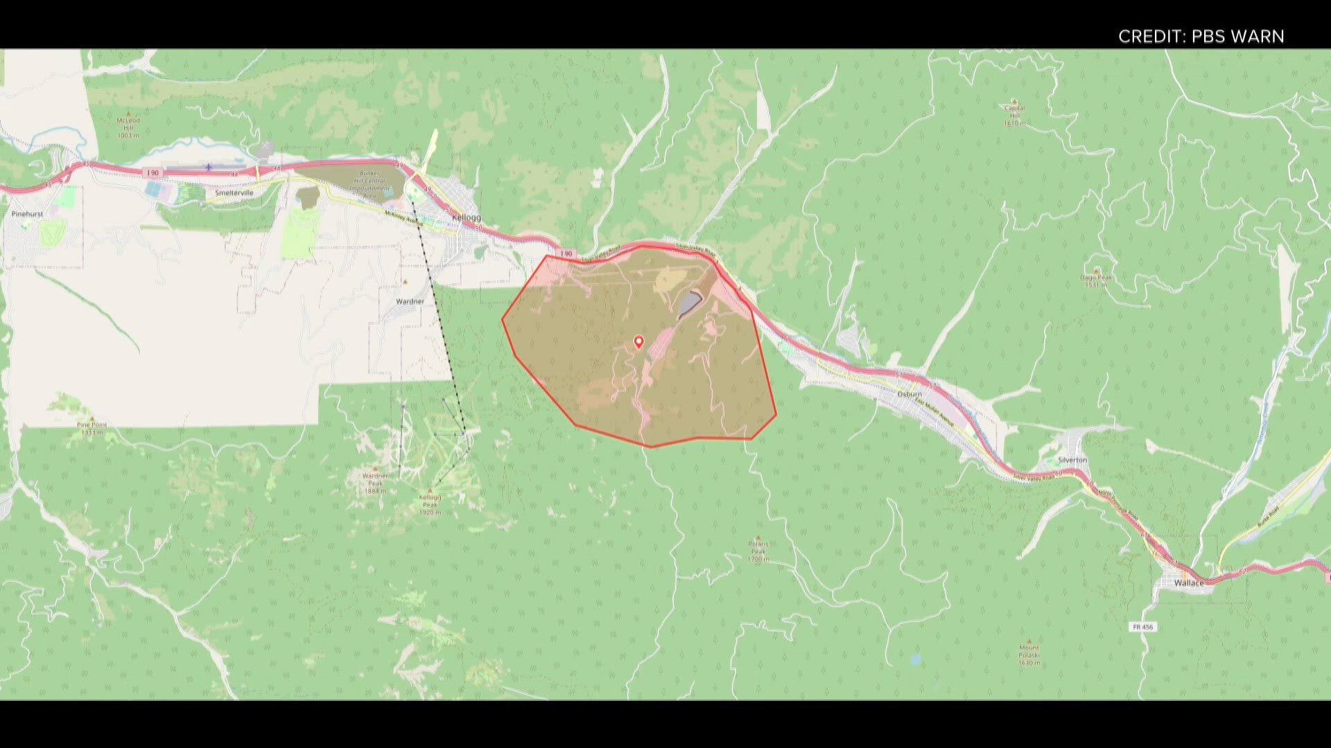Evacuations remain in place for Gold Run Fire burning near Kellogg
