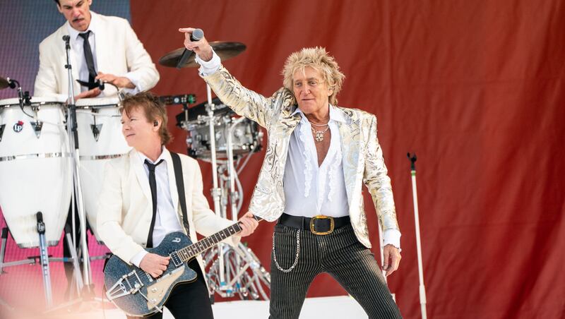 The show must go on, 81-year-old rocker Rod Stewart says after pausing ...