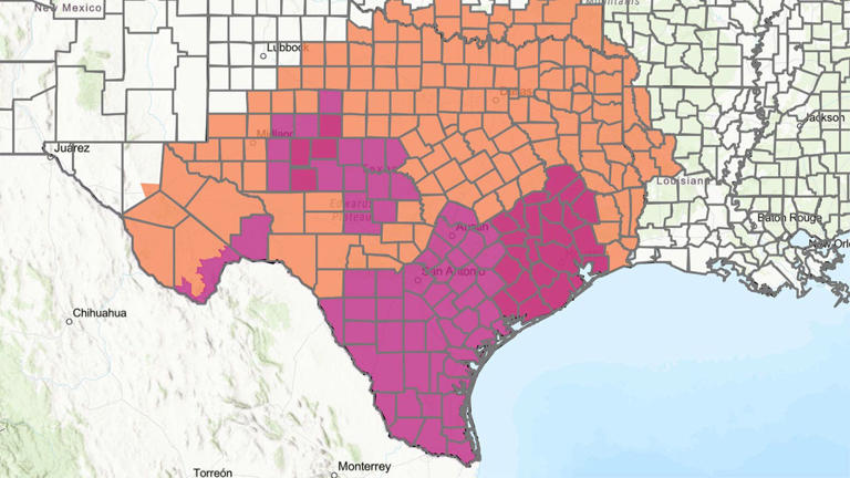 Texas trades tropical storm for heat wave before more heavy rain